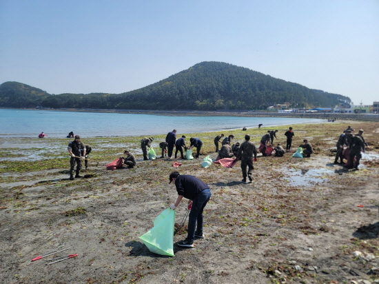 KOBC, 부산 연안 해양환경 정화 활동 실시